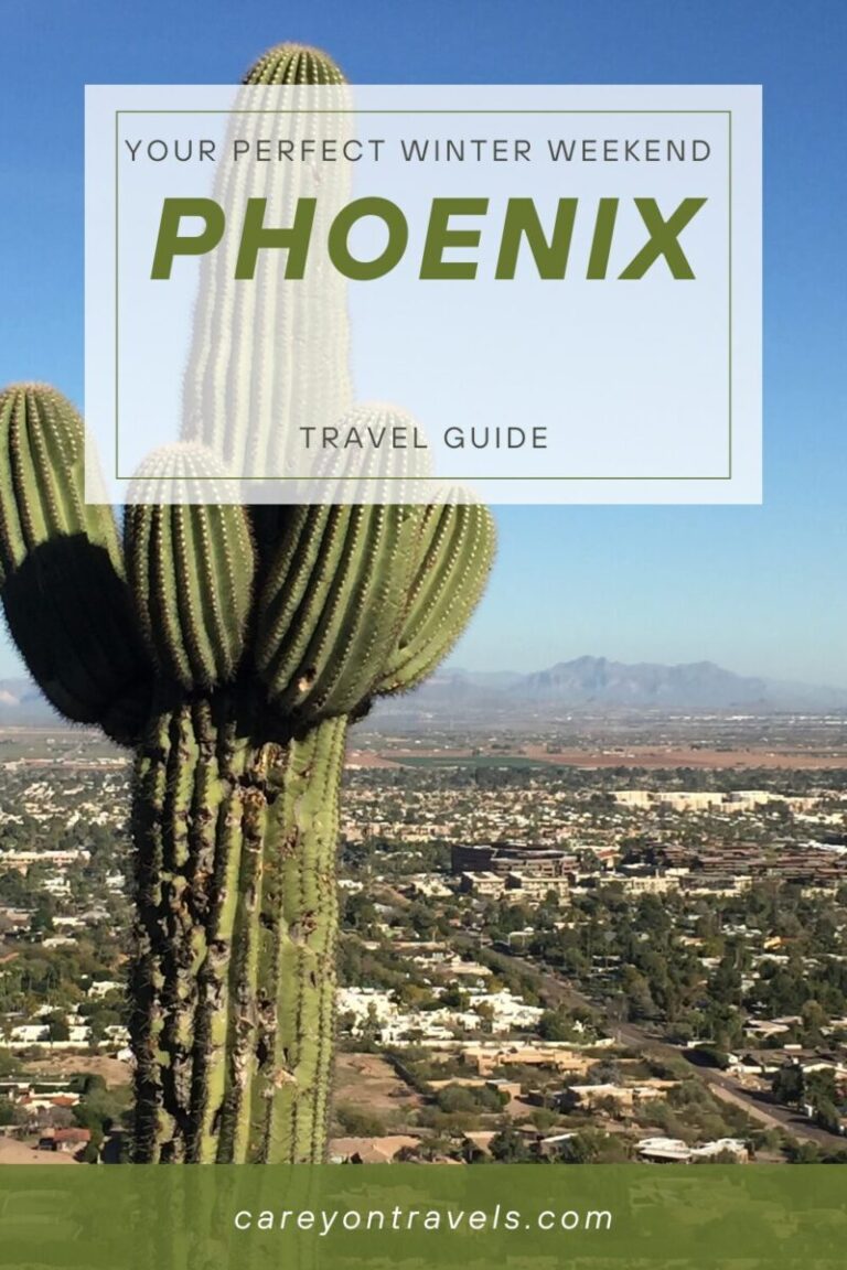 Phoenix in Winter: The Ultimate Active Weekend Itinerary - Carey On Travels