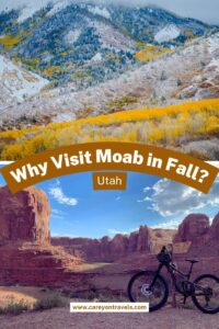 Why Fall is the Best Time to Visit Moab, Utah - Carey On Travels