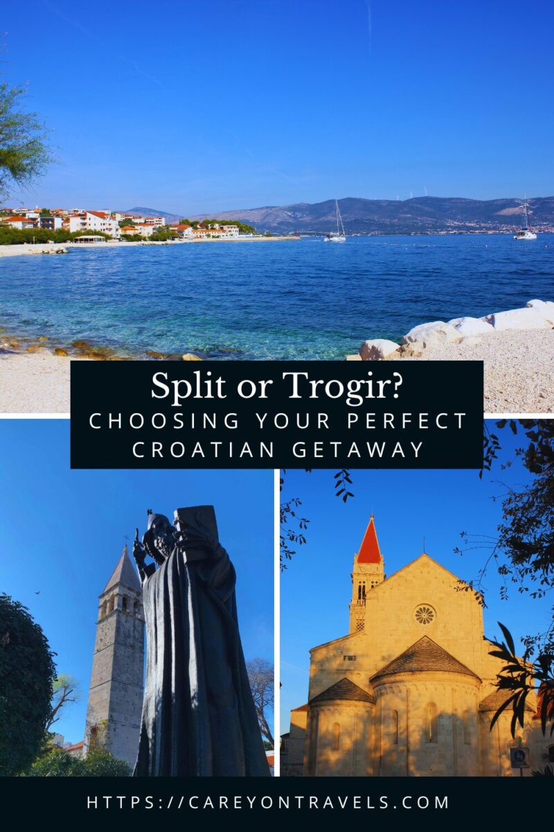 Is It Better to Stay in Split or Trogir Croatia? - Carey On Travels
