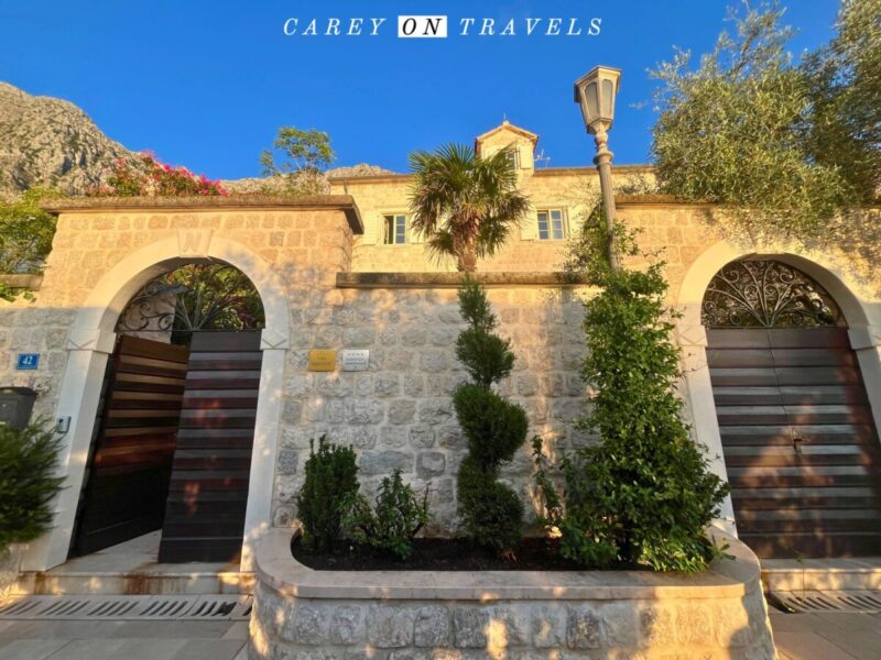 Where to Stay in Kotor Old Town - Carey On Travels