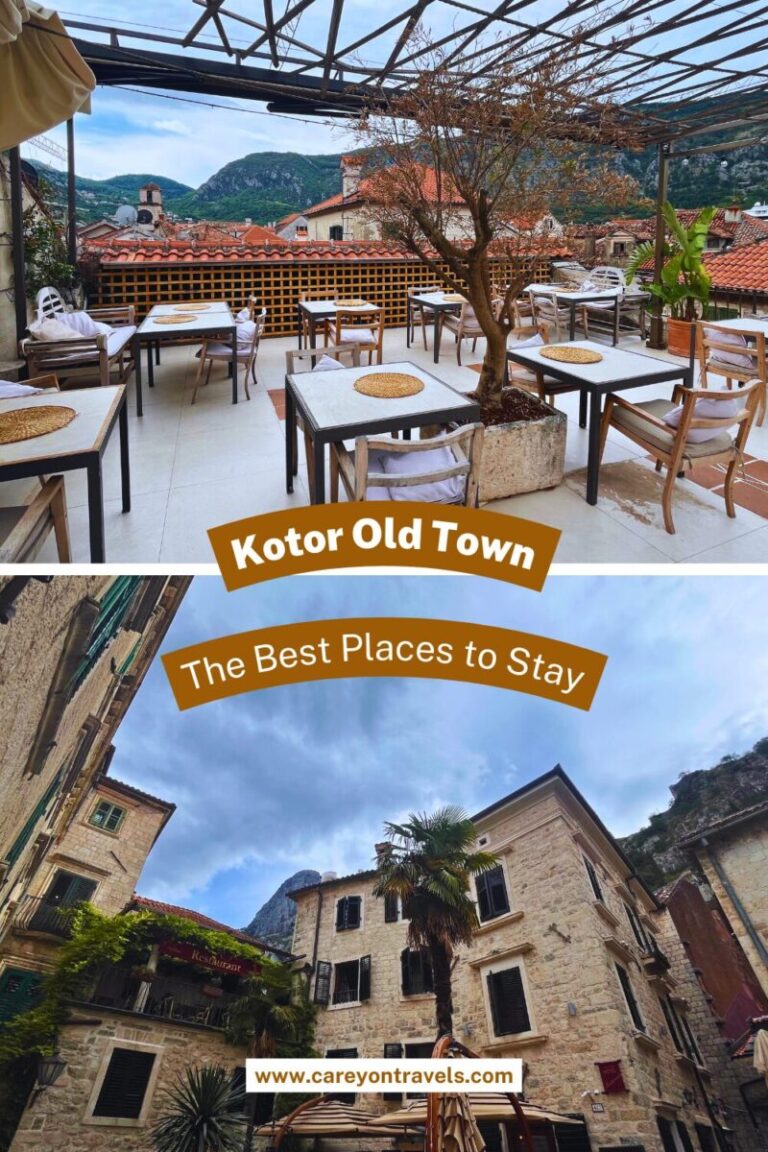 Where to Stay in Kotor Old Town - Carey On Travels