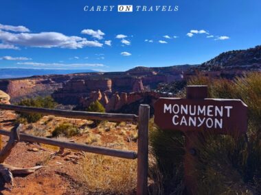 Grand Junction to Colorado National Monument Day Trip - Carey On Travels