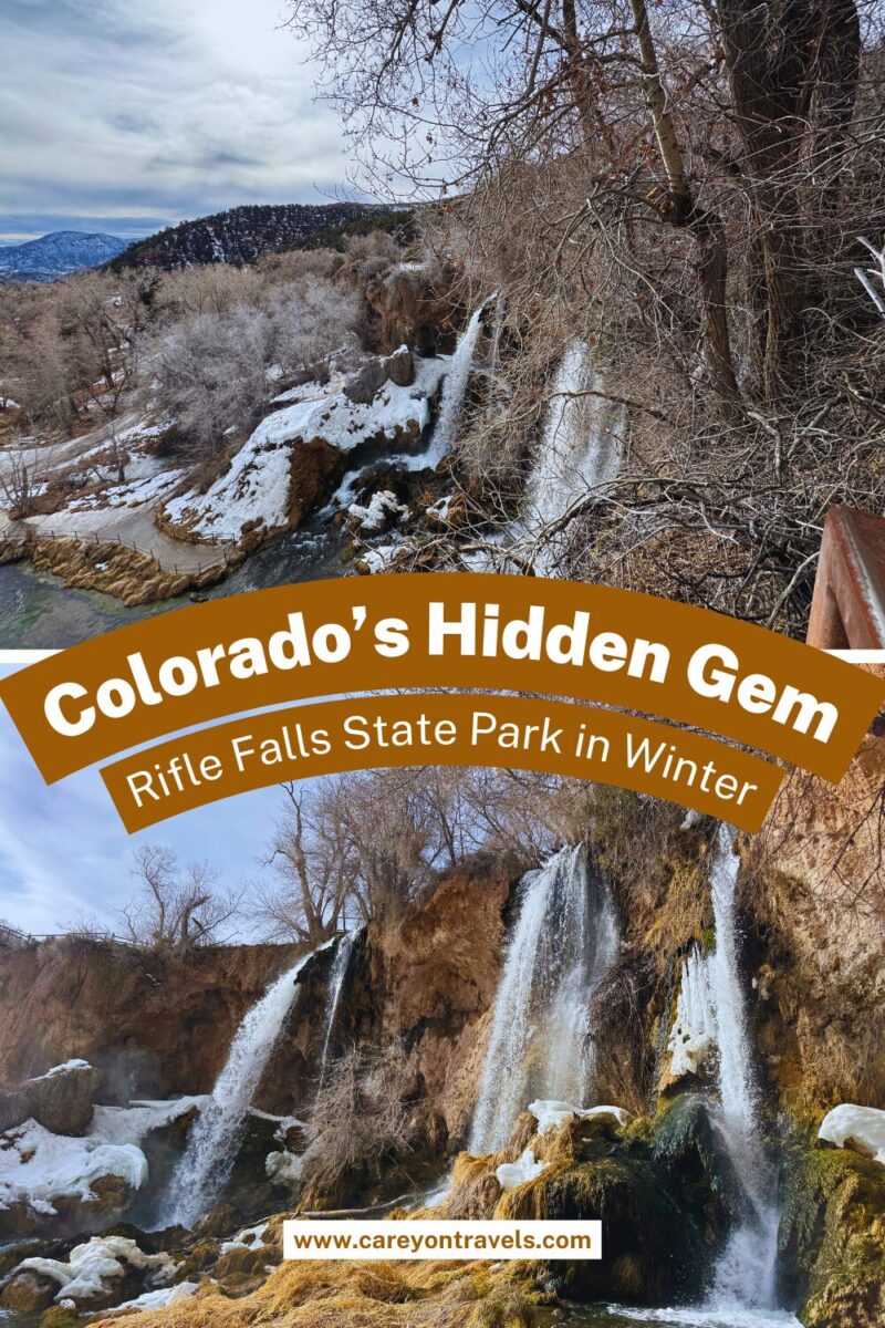 Rifle Falls State Park Winter Guide - Carey On Travels
